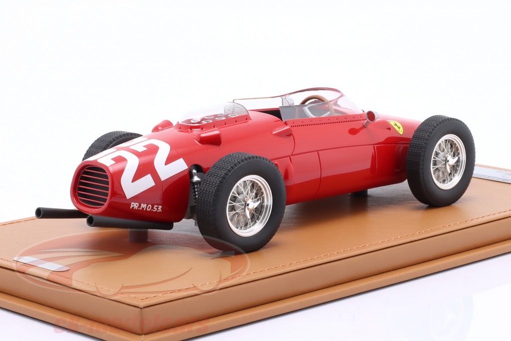 Tecnomodel 1:18 W. Graf Berghe von Trips Ferrari Dino 156 F2 #22 5位 ...