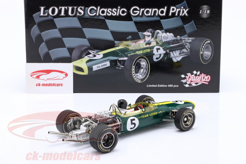 Sun Star Models 1:18 Jim Clark Lotus 49 #5 Ganador USA GP fórmula 1 ...