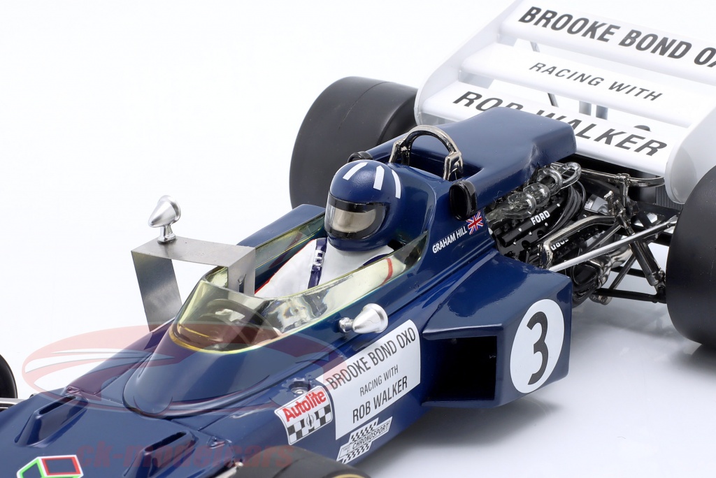 Sun Star Models 1:18 Graham Hill Lotus 72 #3 International Gold Cup Formula 1 1970 18279 model ...