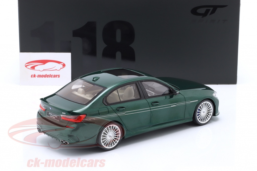GT-SPIRIT 1:18 BMW Alpina B3 Sedan donkergroen metalen GT912 model auto ...