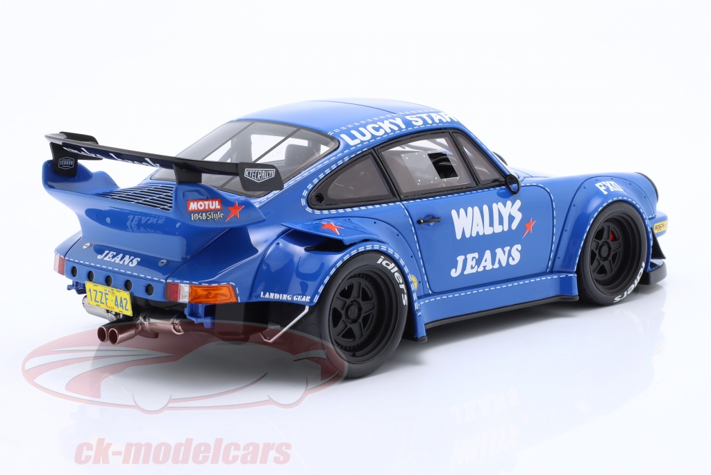 GT-SPIRIT 1:18 Porsche 911 (964) RWB Rauh-Welt Osho blue GT448 model ...