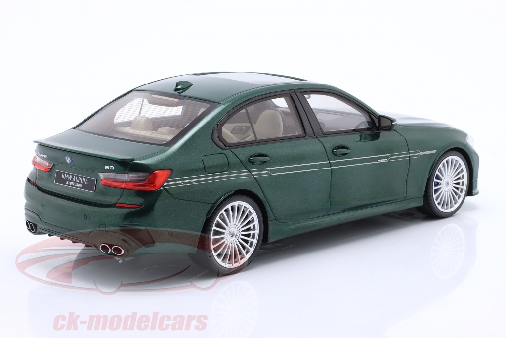 GT-SPIRIT 1:18 BMW Alpina B3 Sedan donkergroen metalen GT912 model auto ...