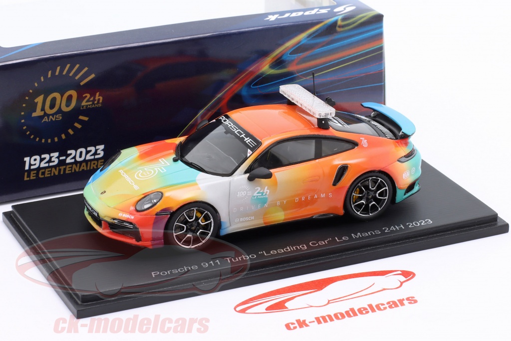 Spark 1:43 Porsche 911 Turbo Leading Car 24h LeMans 2023 S8773 model ...