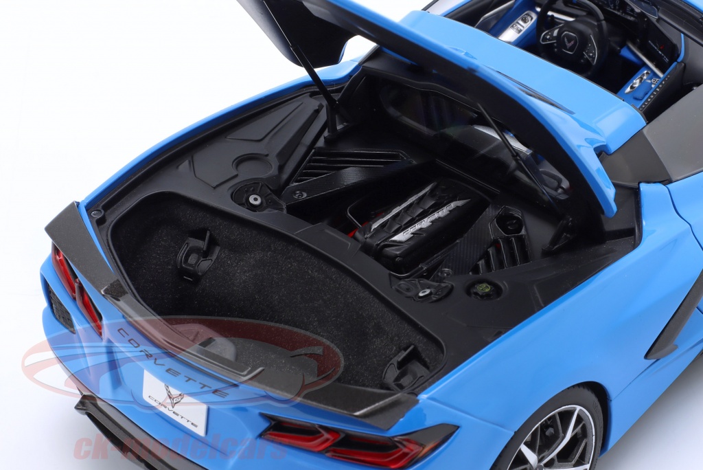 AUTOart 1:18 Chevrolet Corvette C8 Stingray Z51 year 2020 rapidblue ...