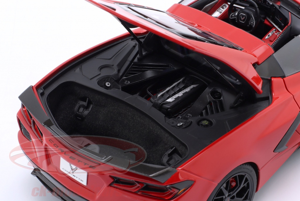 AUTOart 1:18 Chevrolet Corvette C8 Stingray Z51 year 2020 torch red ...