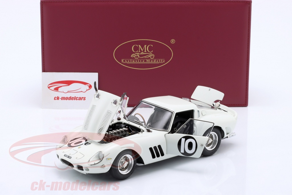 CMC 1:18 Ferrari 250 GTO #10 2e Tourist Trophy Goodwood 1962 Graham ...