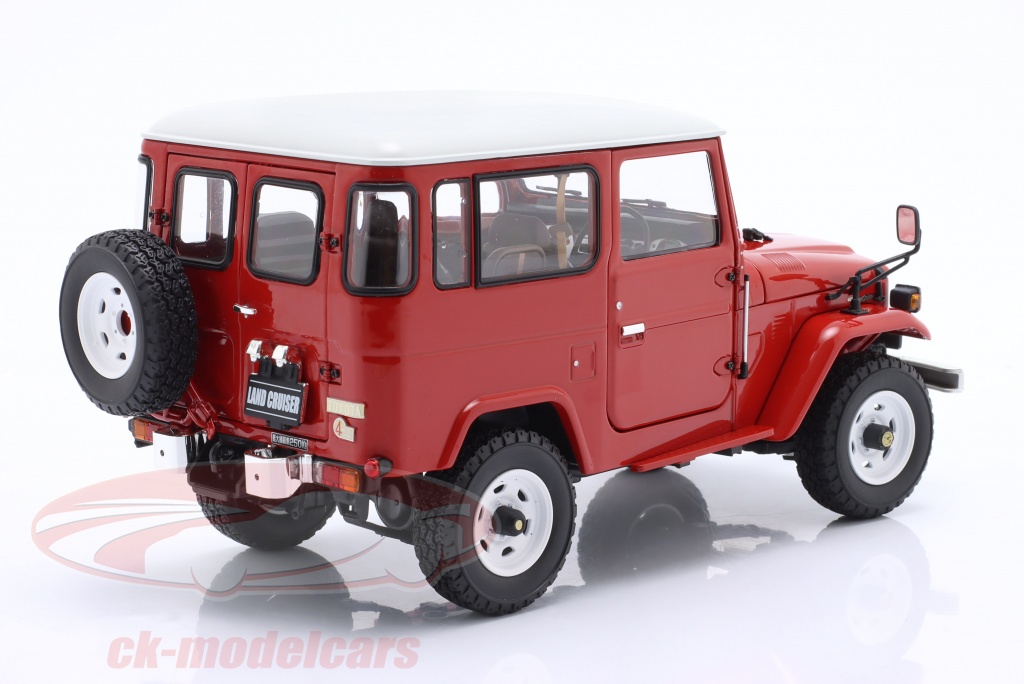 Kyosho 1:18 Toyota Land Cruiser FJ40 Baujahr 1980 rot 08971R Modellauto 08971R 4548565458912
