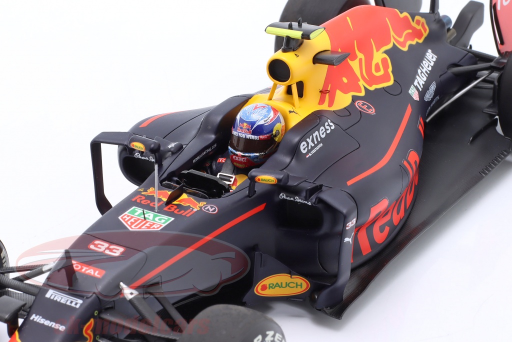 Minichamps 1:18 Max Verstappen Red Bull RB12 #33 First F1 Win Spanish ...