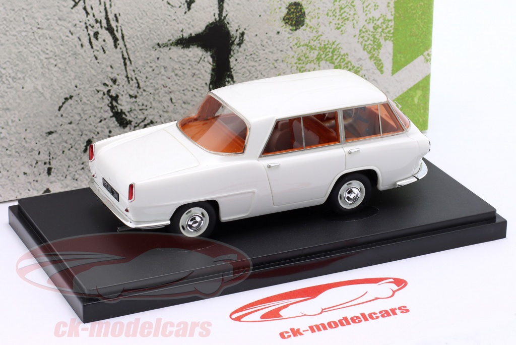 AutoCult 1:43 Renault Projet 600 year 1957 white 06061 model car 06061