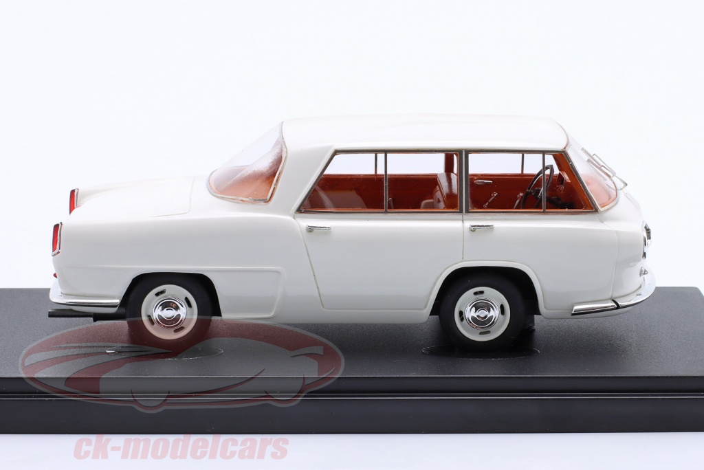 AutoCult 1:43 Renault Projet 600 year 1957 white 06061 model car 06061