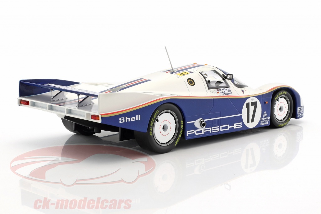 Norev 1:18 Porsche 962C #17 Winner 24h LeMans 1987 Stuck, Bell, Holbert Signature Edition ...