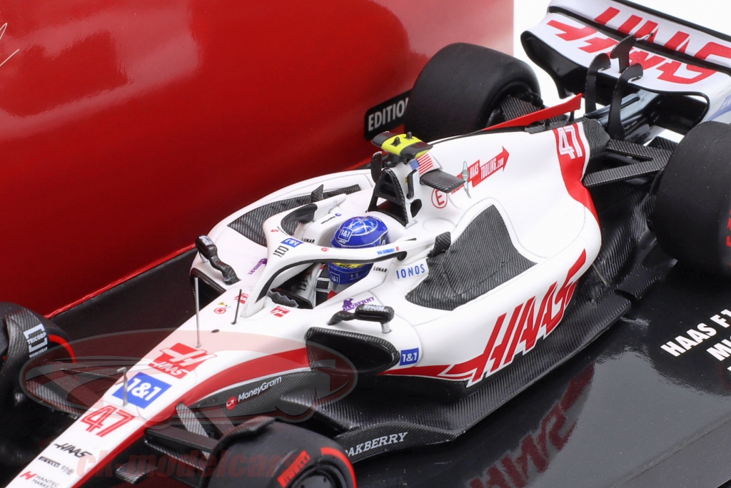 Minichamps 1:43 Mick Schumacher Haas VF-22 #47 Brazilian GP Formula 1 ...