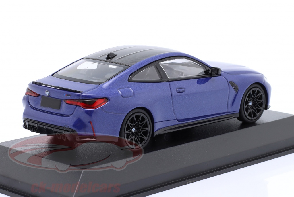 Minichamps 1:43 BMW M4 Competition cupé (G82) 2021 portimão azul ...
