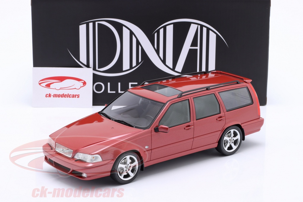 DNA Collectibles 1:18 Volvo V70 R P80 year 1998 red DNA000154 model car ...