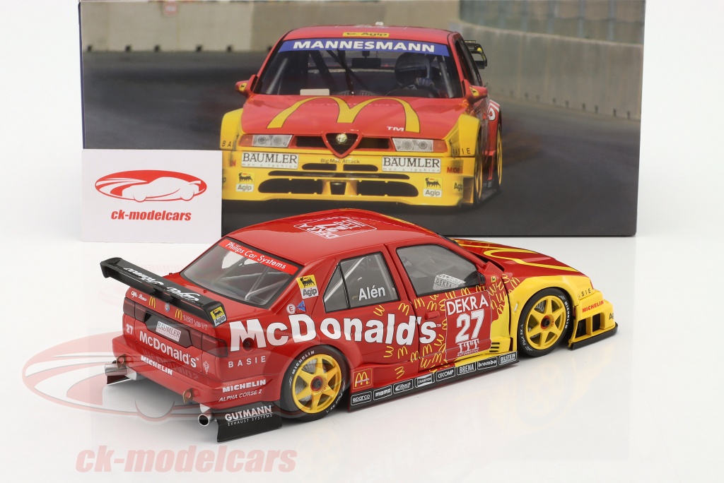 WERK83 1:18 第二选择： Alfa Romeo 155 V6 TI #27 DTM / ITC Helsinki 1995 M ...