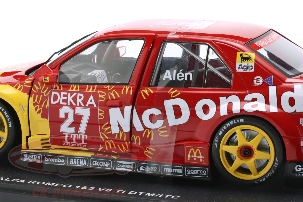 WERK83 1:18 第二选择： Alfa Romeo 155 V6 TI #27 DTM / ITC Helsinki 1995 M ...