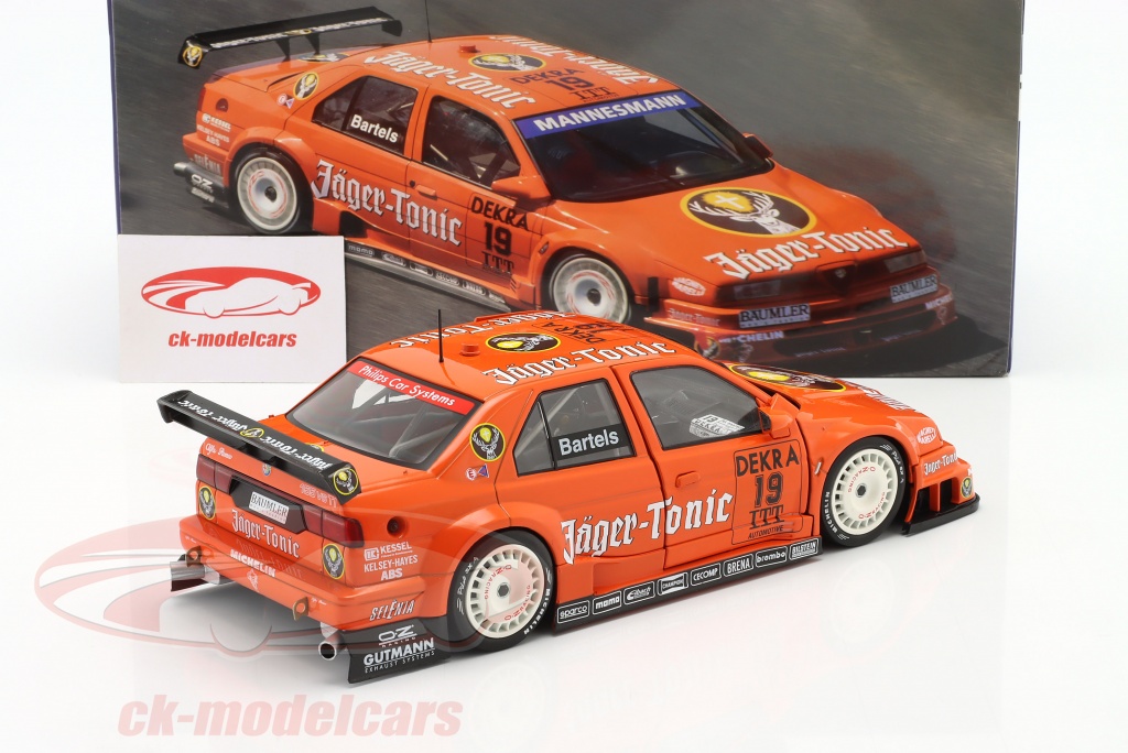 WERK83 1:18 2 番目の選択肢: Alfa Romeo 155 V6 TI #19 DTM / ITC Helsinki 1995 ...