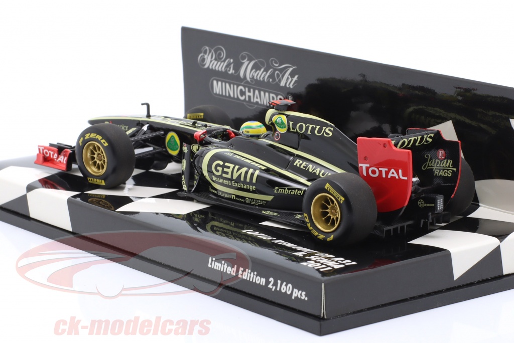 Minichamps 1:43 Bruno Senna Lotus Renault R31 GP Formel 1 2011 ...