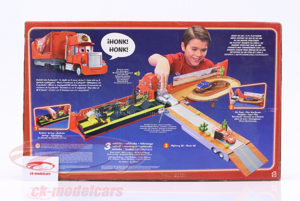 Mattel Disney Pixar Cars Mack Truck Spielset Deluxe L7531 Modellauto ...