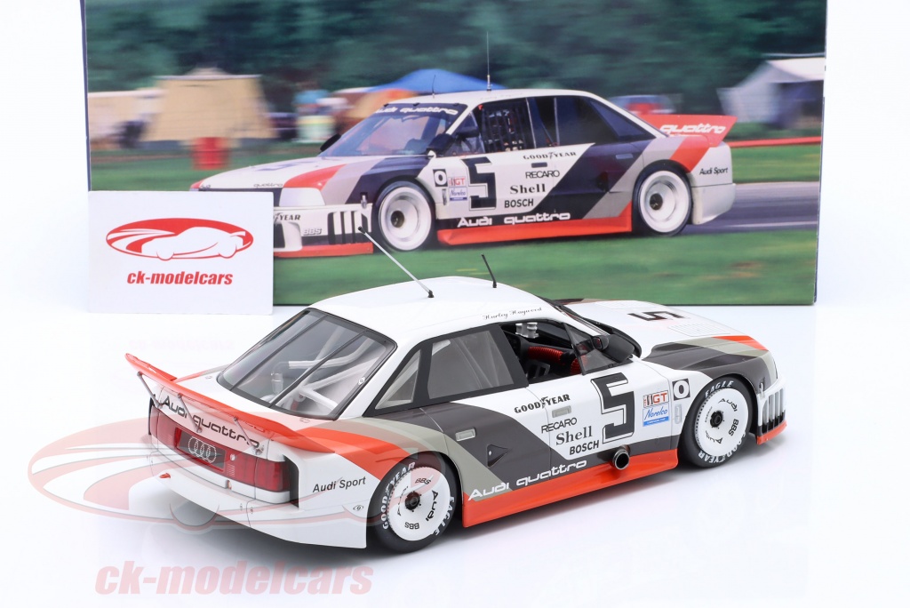 WERK83 1:18 Audi 90 IMSA GTO #5 2do Laguna Seca IMSA 1989 H. Haywood ...