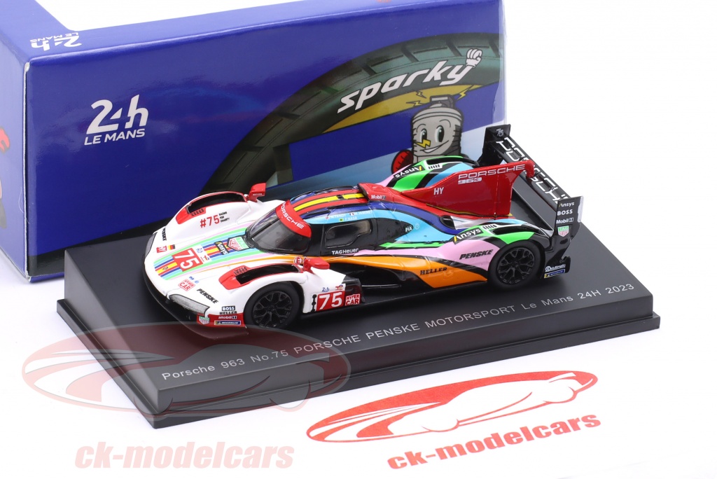 Spark 1:64 Porsche 963 #75 24h LeMans 2023 Porsche Penske Motorsport ...