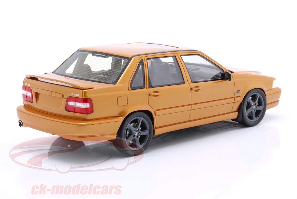 Radscale Models 1:18 Volvo S70R Baujahr 1998 safrangelb RM-0009 ...