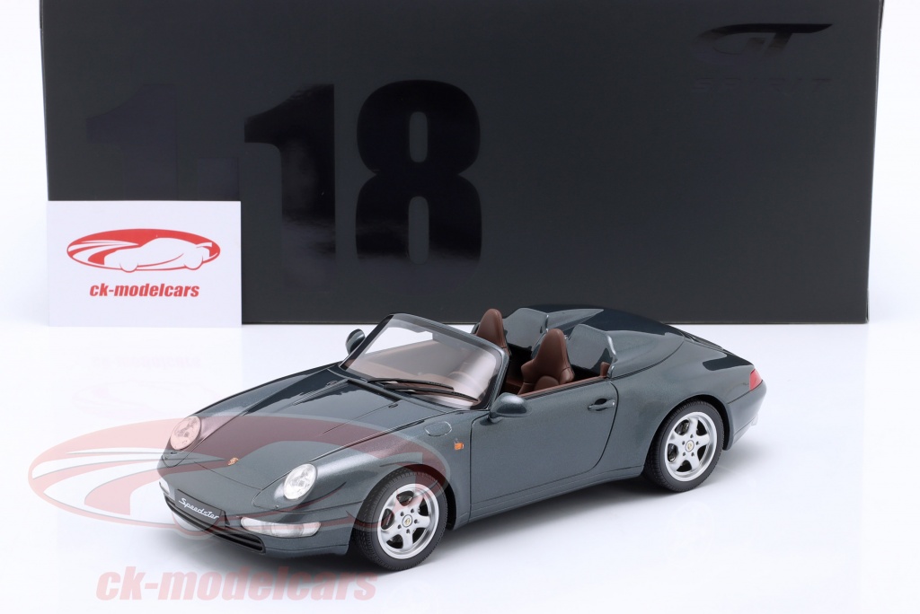 GT-SPIRIT 1:18 Porsche 911 (933) Speedster year 1994 dark green ...