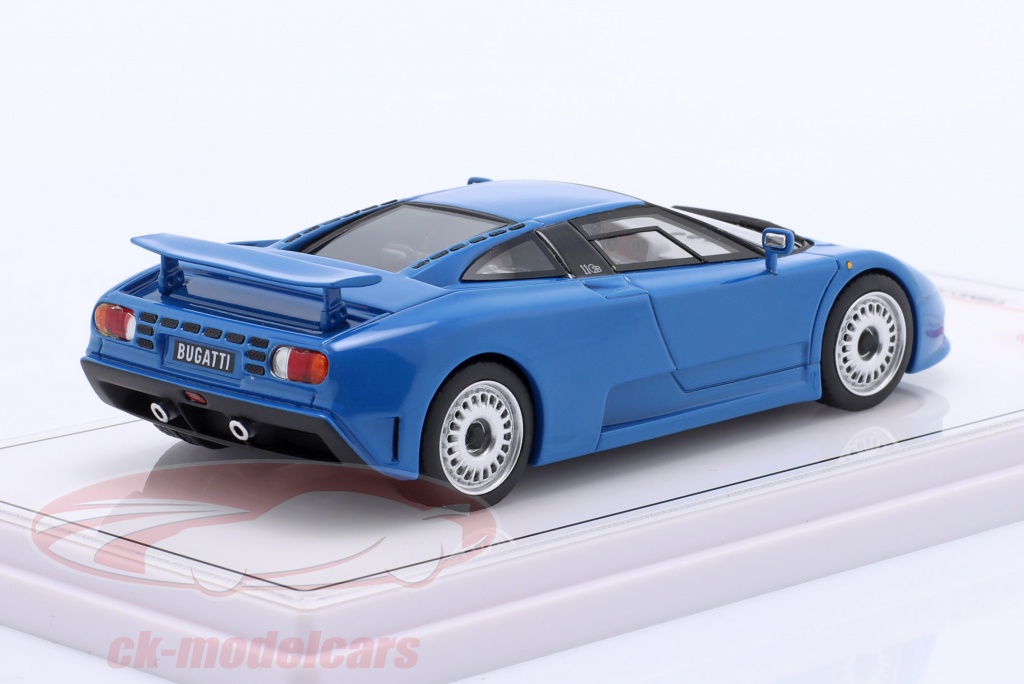 True Scale 1:43 Bugatti EB110 GT Année de construction 1992 bleu TSM430674 modèle voiture ...