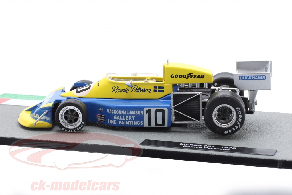 Altaya 1:43 Ronnie Peterson March 761 #10 Formel 1 1976 CK90458 Modellauto CK90458 ...