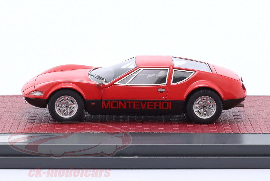 Matrix 1:43 Monteverdi Hai GTS year 1973 red / black MX41308-031 model car MX41308-031 041308031006
