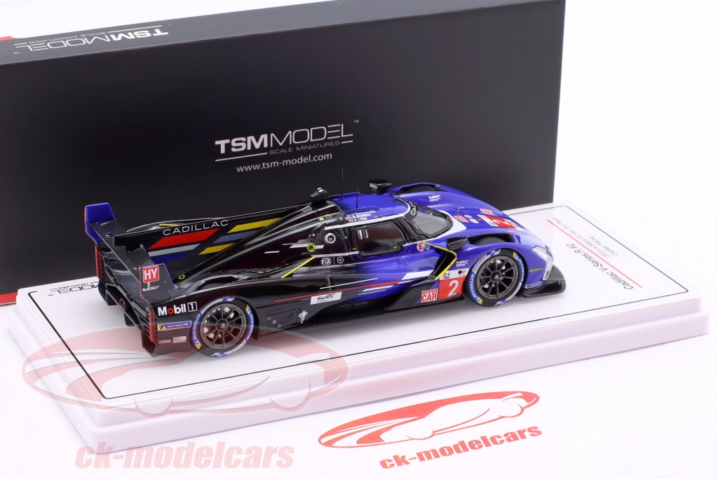 True Scale 1:43 Cadillac V-Series.R #2 3位 24h LeMans 2023 Cadillac Racing TSM430755 モデル 車 ...