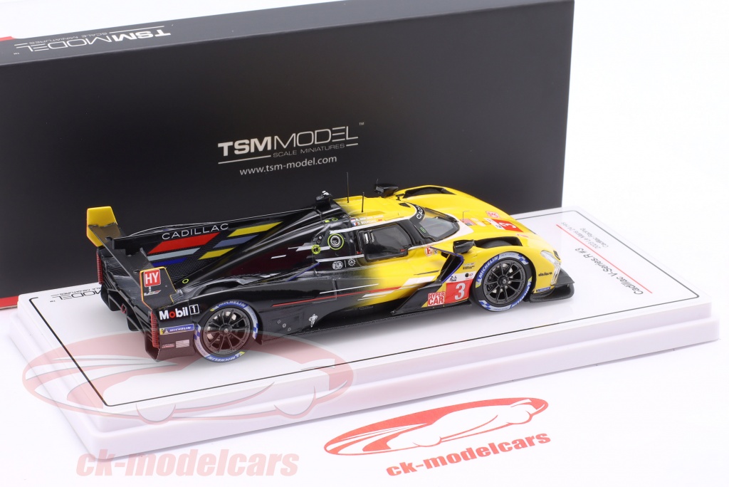 True Scale 1:43 Cadillac V-Series.R #3 4ème 24h LeMans 2023 Cadillac Racing TSM430755 modèle ...