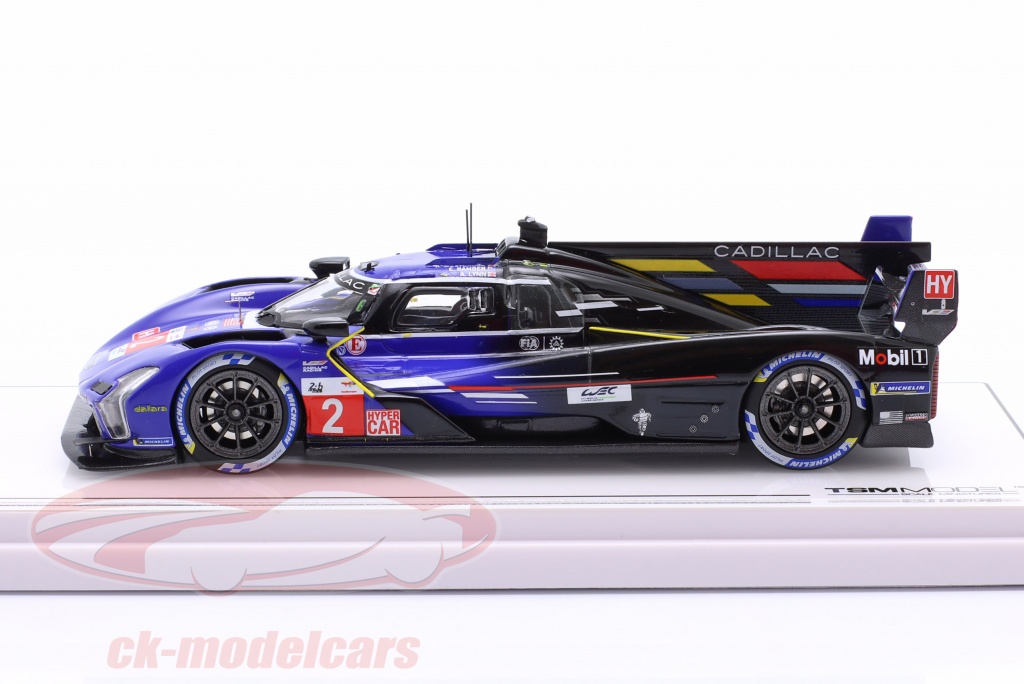 True Scale 1:43 Cadillac V-Series.R #2 3位 24h LeMans 2023 Cadillac Racing TSM430755 モデル 車 ...