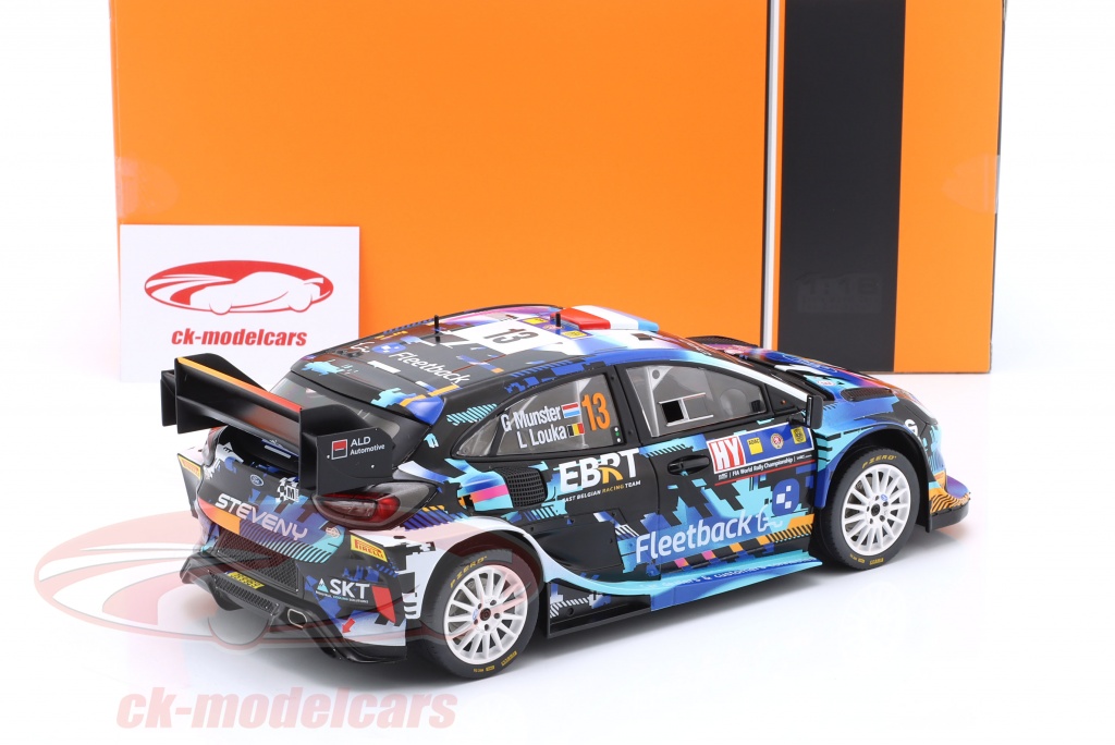 Ixo 1:18 Ford Puma Rally1 Hybrid #13 7th Rallye Mitteleuropa 2023 ...
