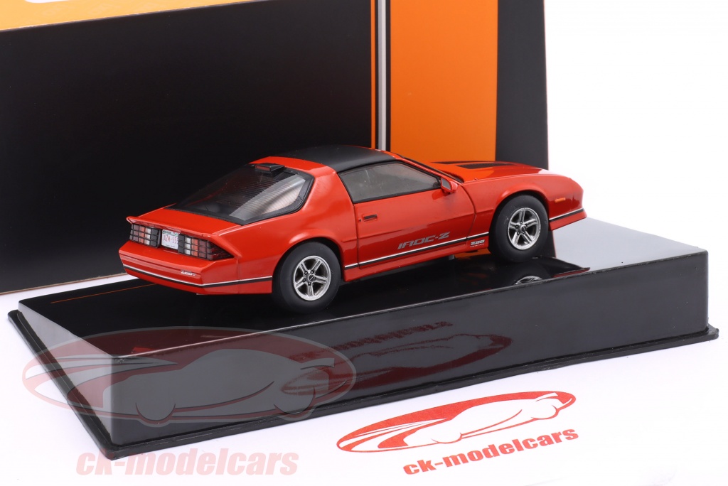 Ixo 1:43 Chevrolet Camaro Iroc-Z year 1986 red CLC562N.22 model car ...