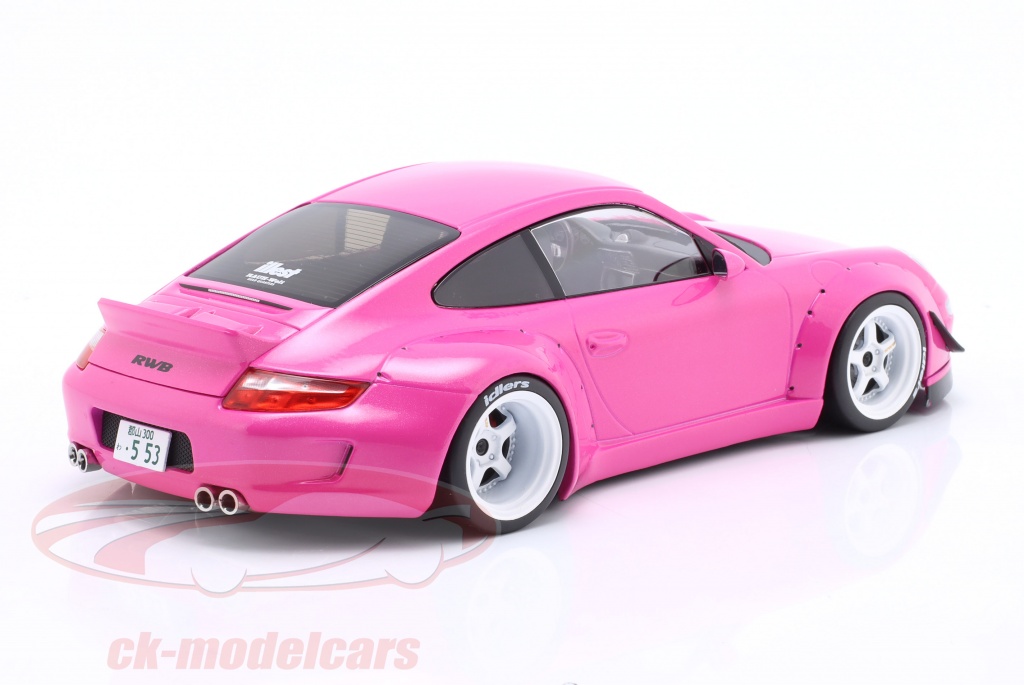 Ixo 1:18 Porsche 911 (997) RWB Rauh-Welt pink metallic 18CMC167.22 ...