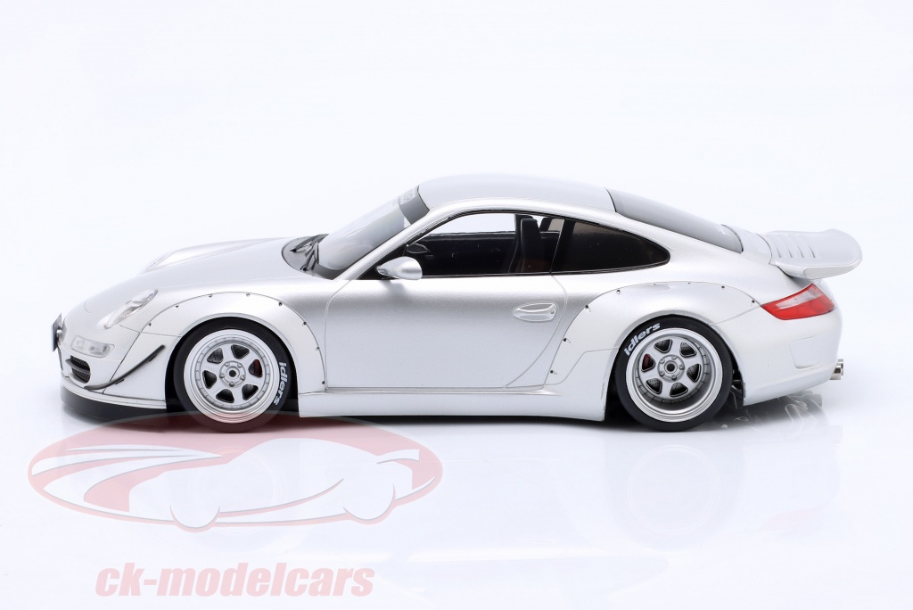 Ixo 1:18 Porsche 911 (997) RWB Rauh-Welt silver 18CMC166.22 model car ...