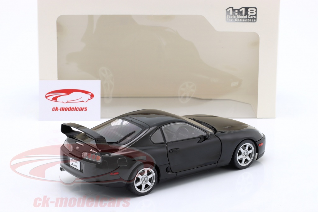 Solido 1:18 Toyota Supra MK4 (A80) year 1993 black S1807606 model car ...