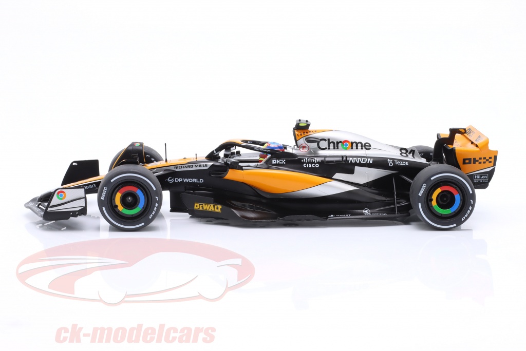 Solido 1:18 Oscar Piastri McLaren MCL60 #81 4th British GP Formula 1 ...