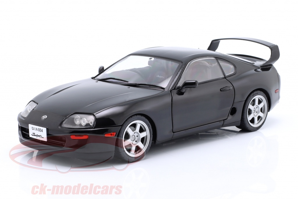 Solido 1:18 Toyota Supra MK4 (A80) year 1993 black S1807606 model car ...