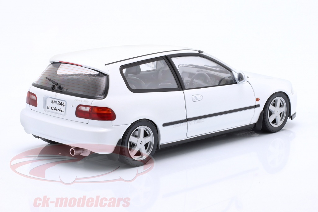 Solido 1:18 Honda Civic EG6 建設年 1991 白 S1810401 モデル 車 S1810401 421186360 3663506024764