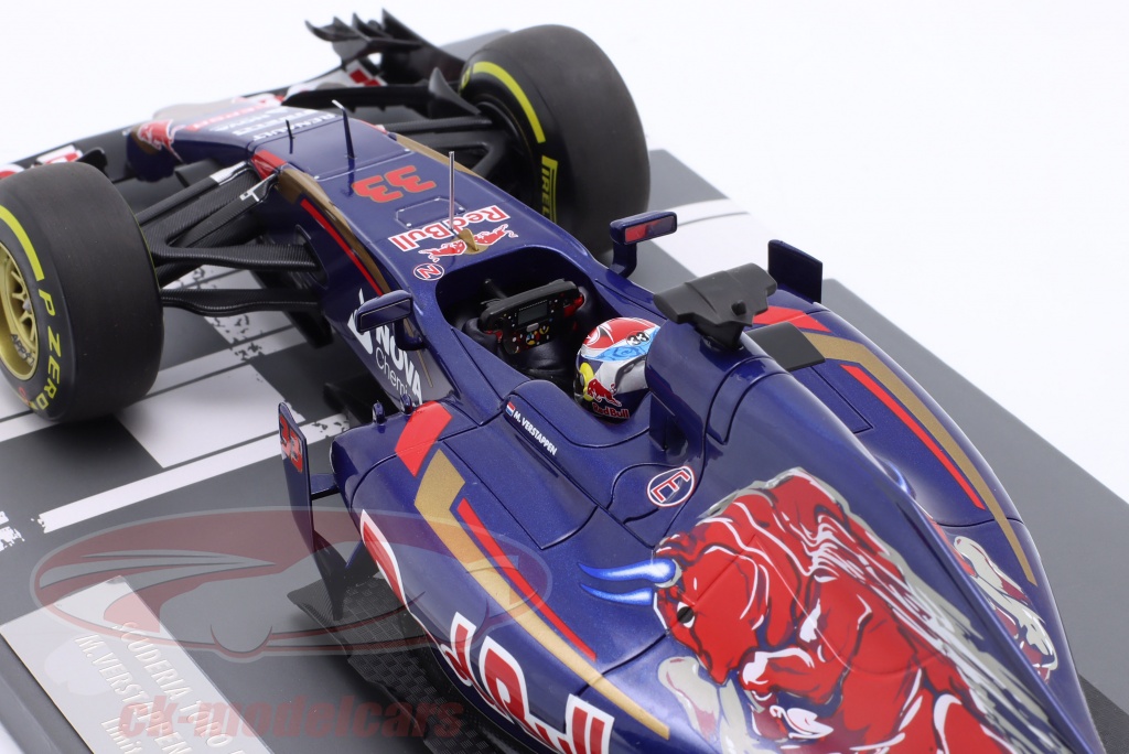 Minichamps 1:18 M. Verstappen Toro Rosso STR10 #33 First F1 Race ...