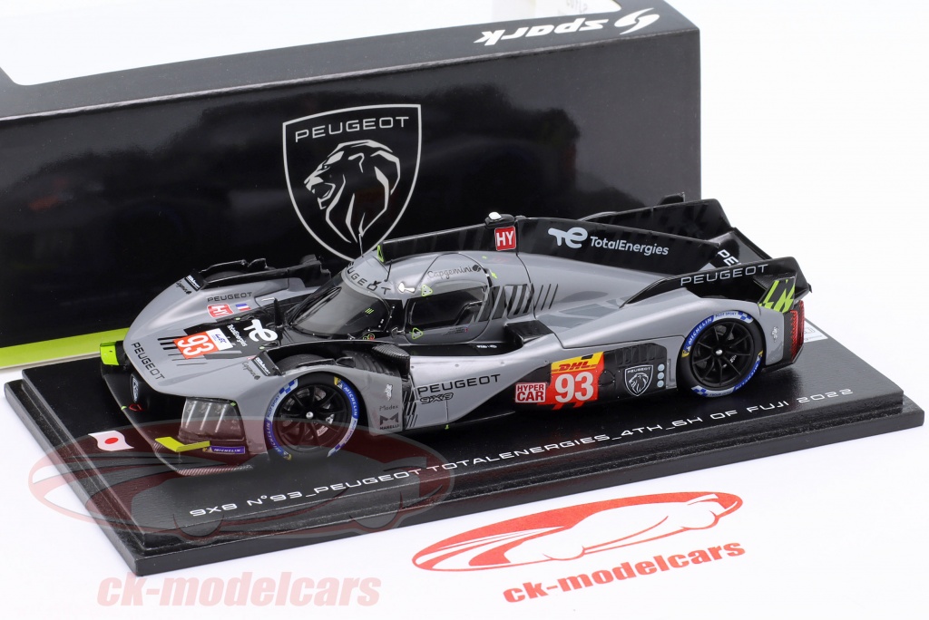 Spark 1:43 Peugeot 9X8 #93 6H Fuji 2022 Jensen, di Resta, Vergne SJ105 ...