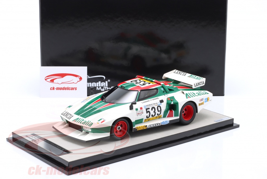 Tecnomodel 1:18 Lancia Stratos Turbo Gr.5 #539 Rallye Giro d'Italia 1977 TM18-258B modelo coche ...