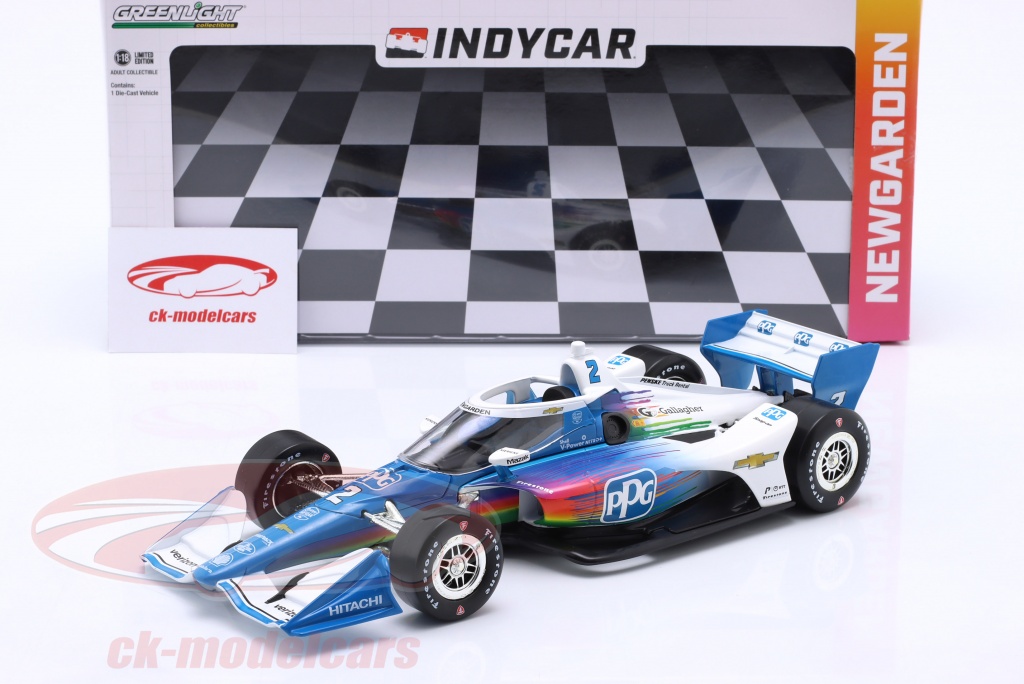 Greenlight 1:18 Josef Newgarden Chevrolet Penske PPG #2 IndyCar Series ...