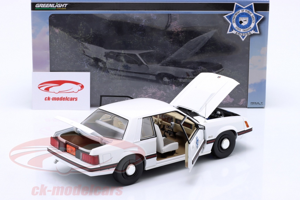Greenlight 1:18 Ford Mustang SSP "State Trooper Arizona" Baujahr 1982 ...