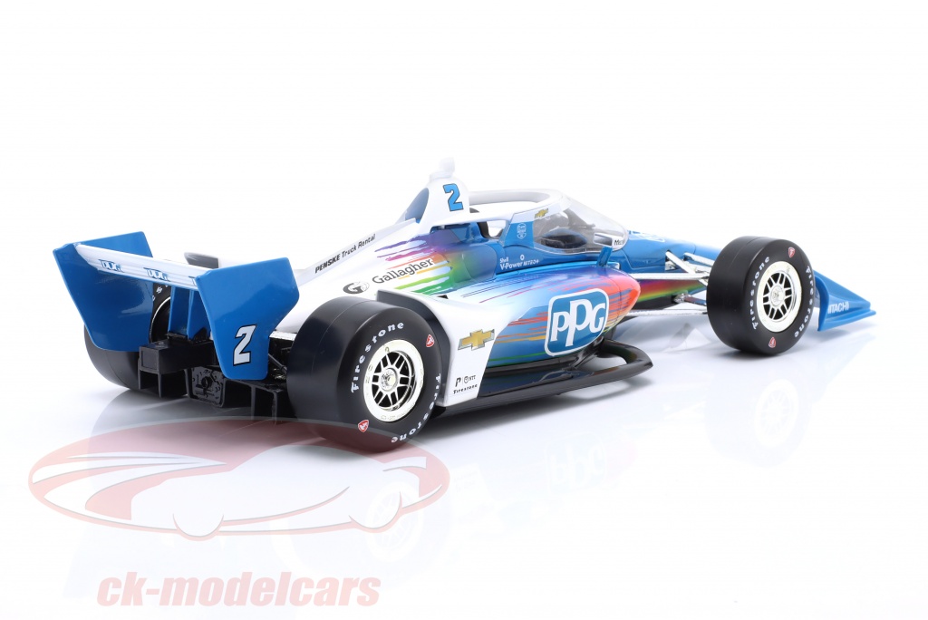 Greenlight 1:18 Josef Newgarden Chevrolet Penske PPG #2 IndyCar Series ...