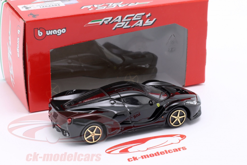 Bburago 1:43 Ferrari LaFerrari black 18-31137Z model car 18-31137Z ...
