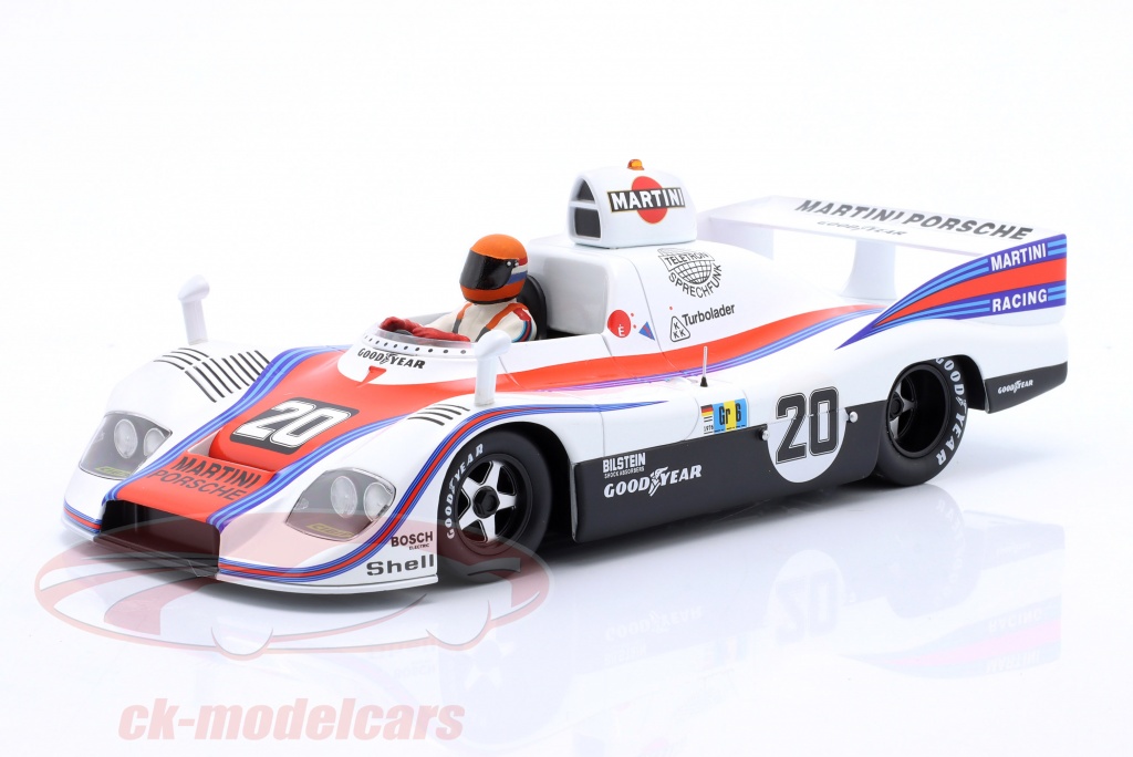 figurenmanufaktur 1:18 Seated Racing driver figure 1978 with orange ...