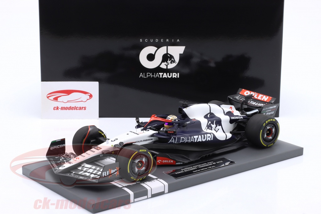 Minichamps 1:18 Daniel Ricciardo Alpha Tauri AT04 #3 Hungary GP Formula ...